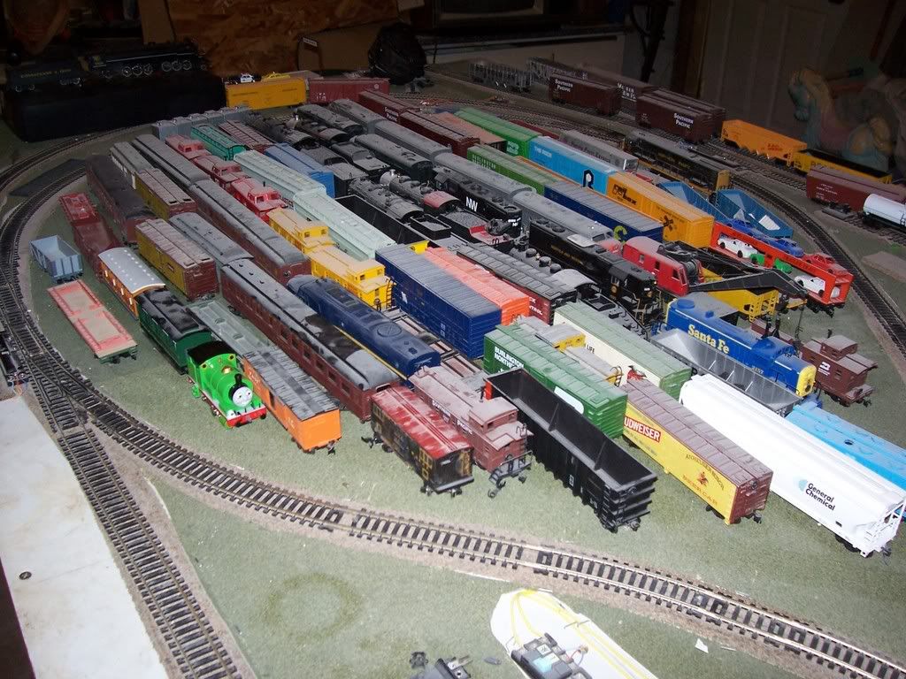 Engines ,rolling stock and start of yougottawanna railroads layout. - General Discussion (Model ...