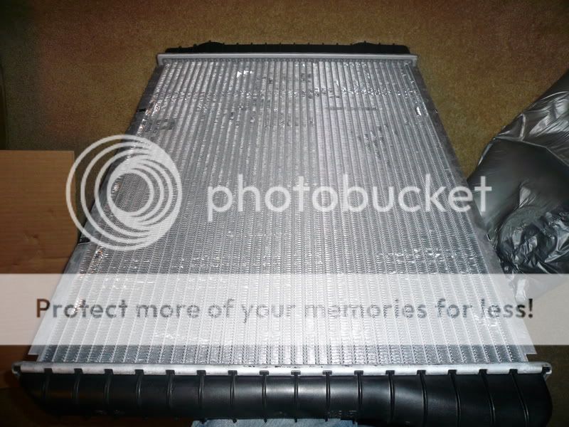 Damaged aluminum "fins" on new radiator, how much is too much ...