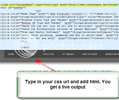 How to test your HTML live with CSS