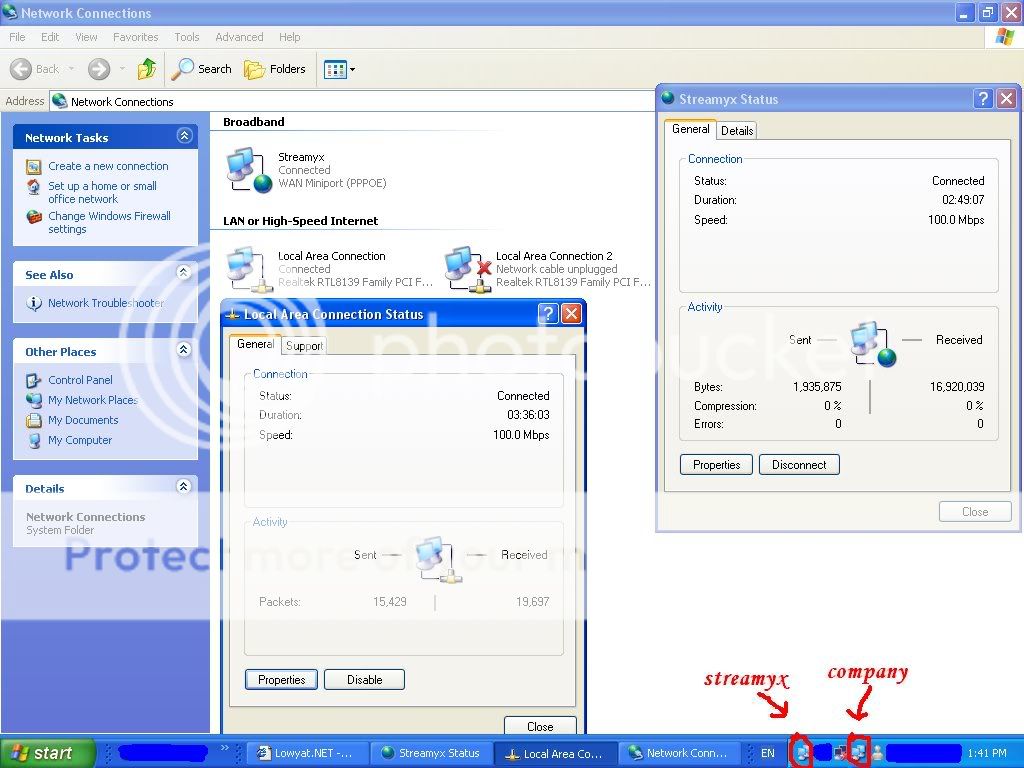 how to connect to streamyx?