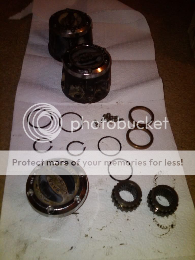 Converting 27 spline WARN hubs to 28 spline - The Garage - NPORA Forums