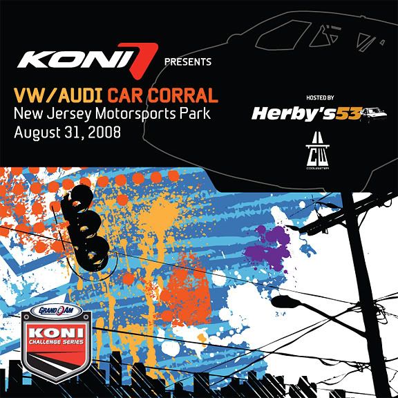 Koni / Coolwater / Herbys53 VW / Audi Car Corral @ NJ Motorsports Park ...